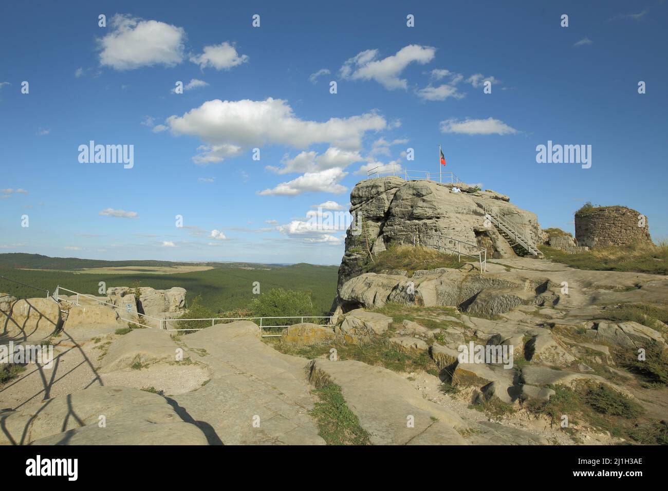Ruins of castle regenstein hi-res stock photography and images - Alamy