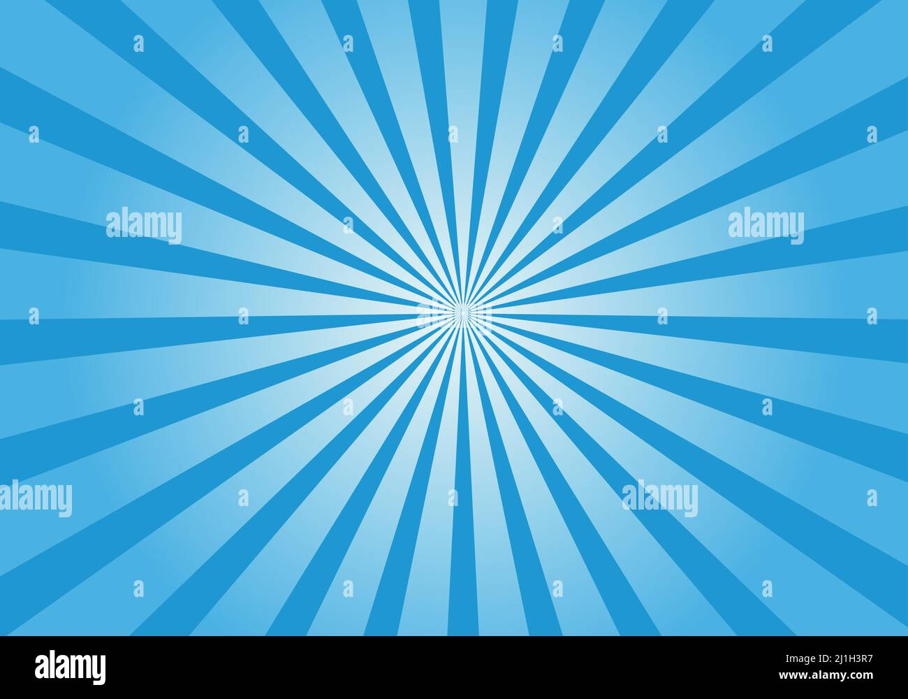 Blue sunburst background hi-res stock photography and images - Alamy