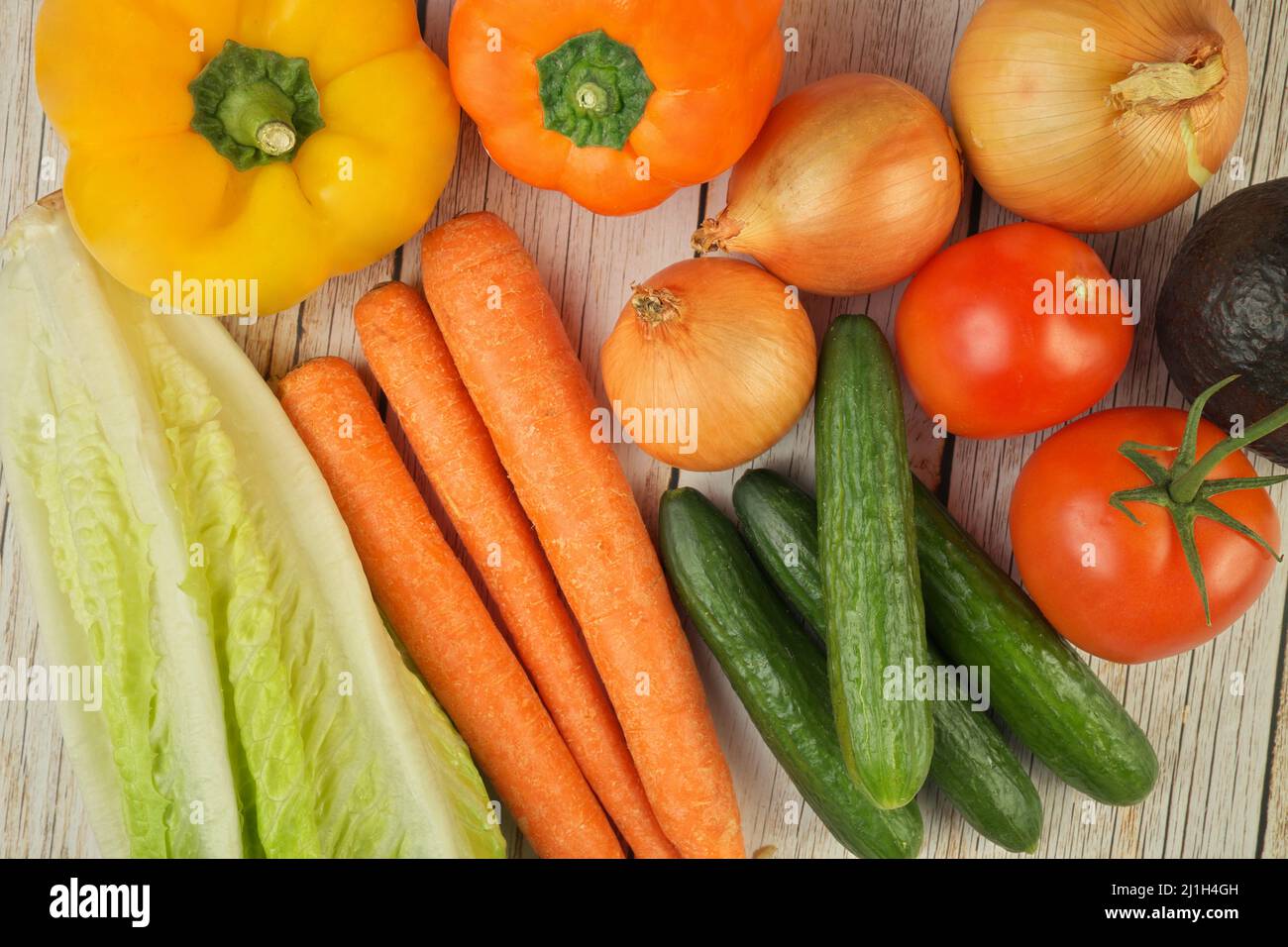 Overhead flat lay view hi-res stock photography and images - Alamy