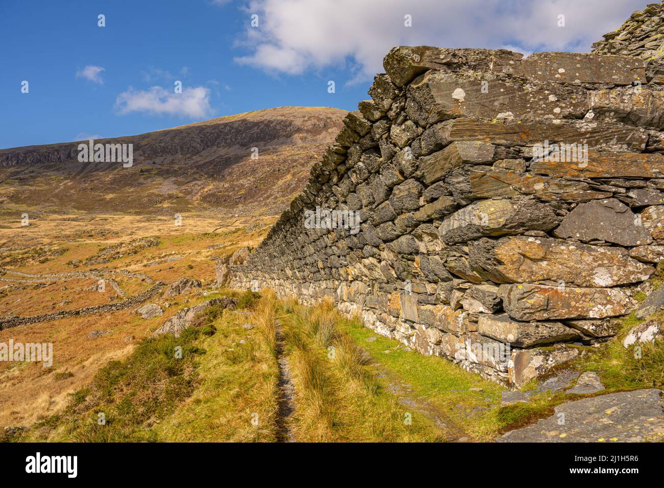 Wales slate quarry railway hi-res stock photography and images - Alamy
