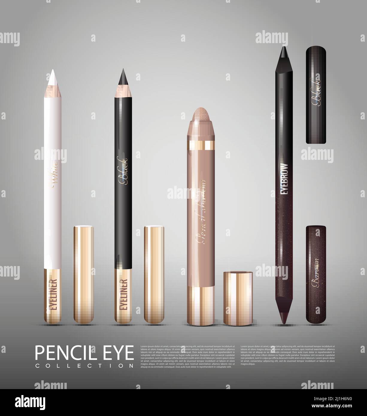 Black eyeshadow Stock Vector Images - Alamy