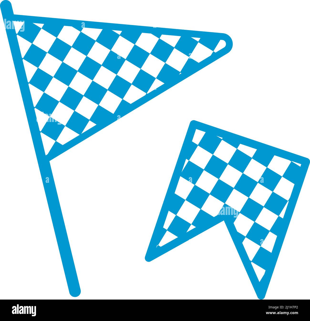 Isolated flag and banner with oktoberfest decoration Vector Stock ...