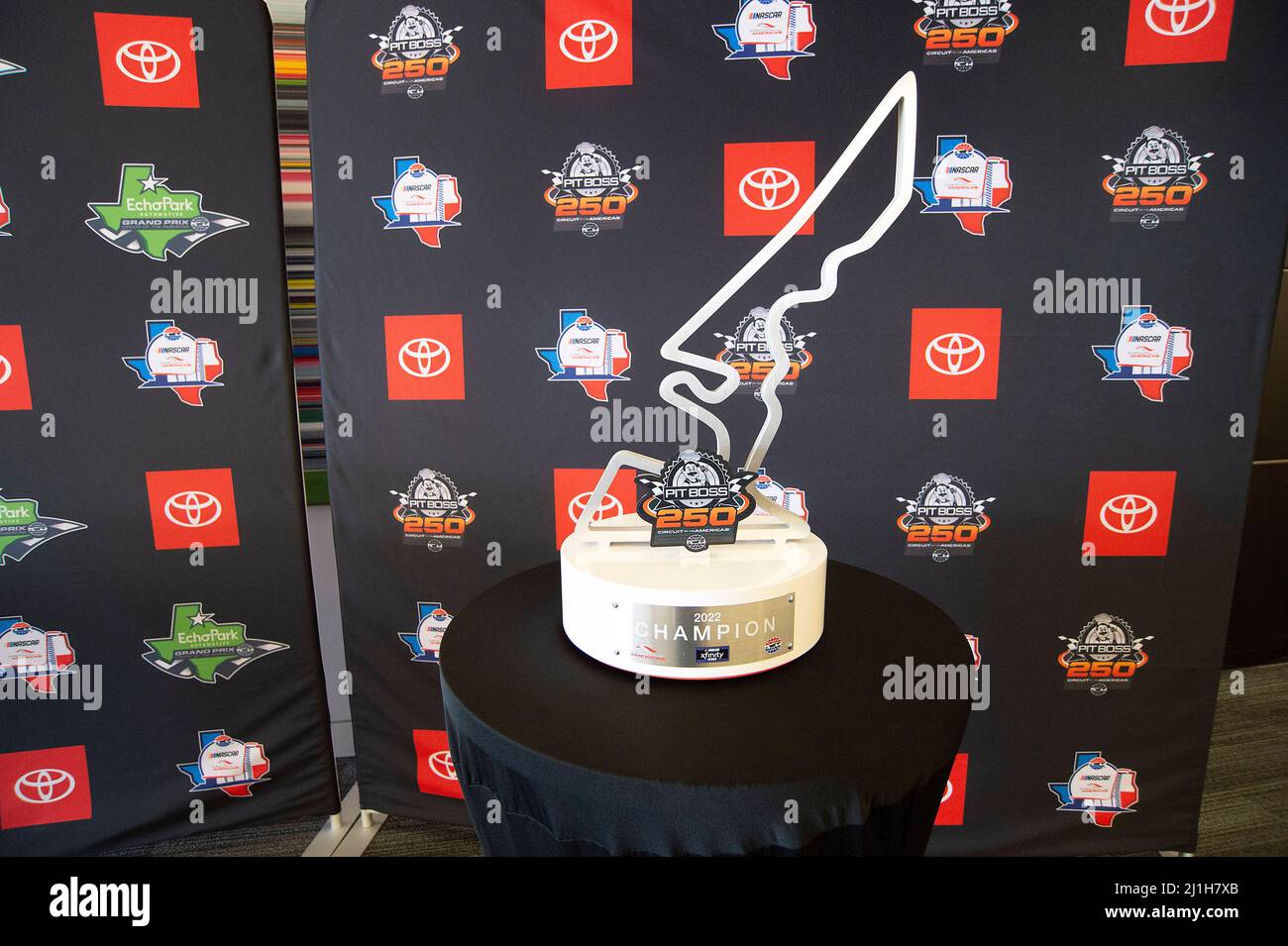 Texas, USA. 25th Mar, 2022. March 25, 2022: Pit Boss 250 Xfinity Series ...