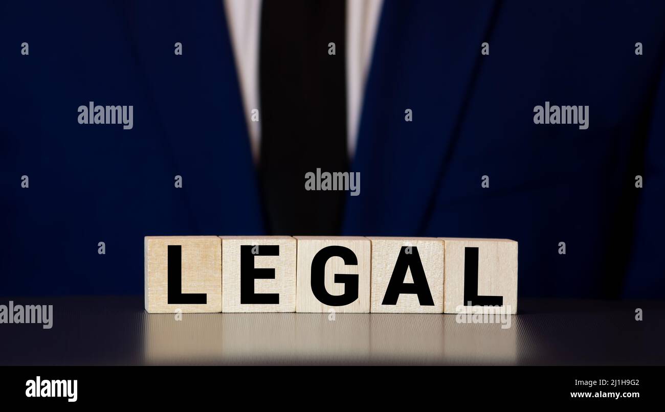 Legal word hi-res stock photography and images - Alamy