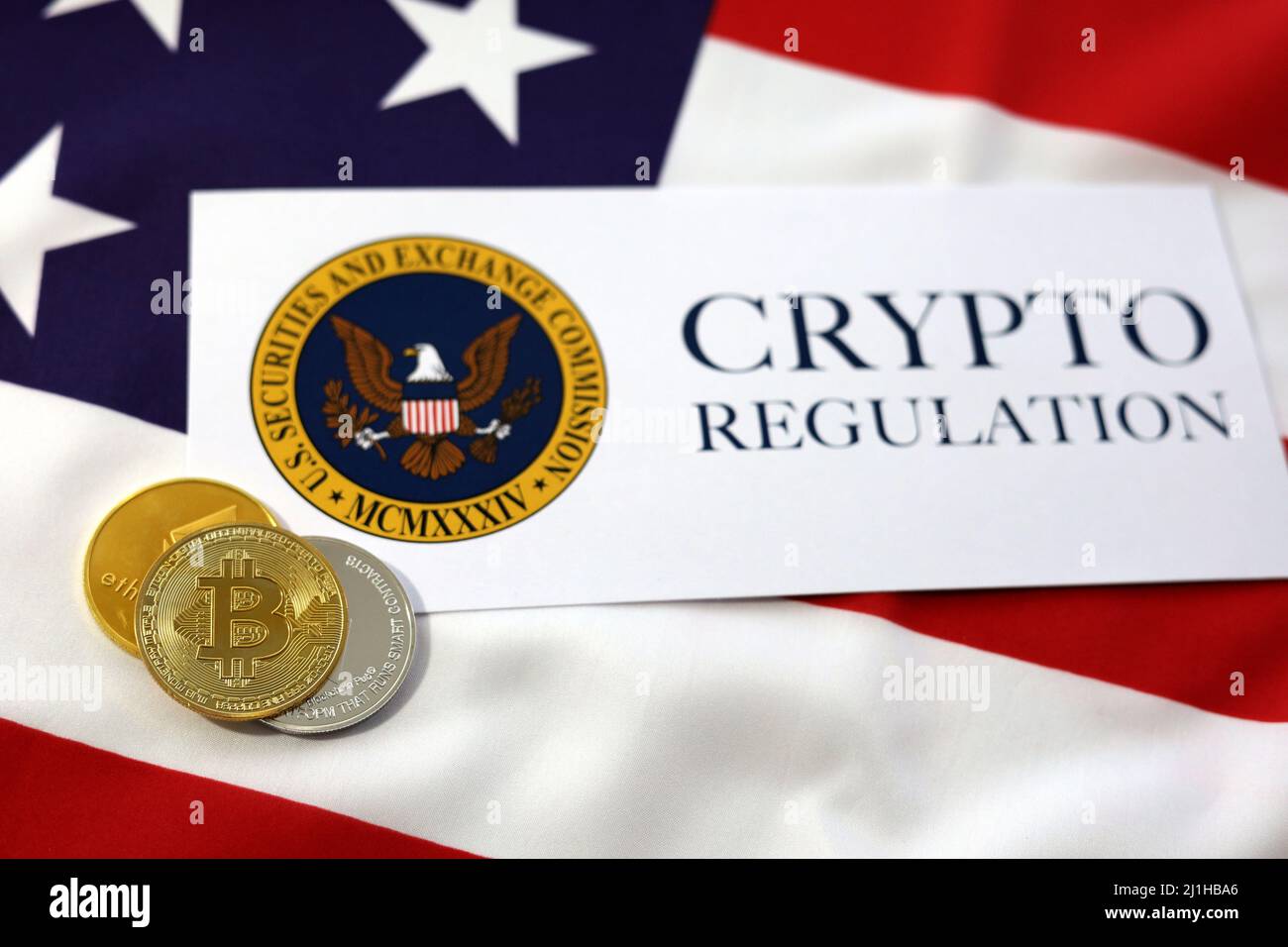 Crypto currency Regulation market virtual bank and money network Stock ...