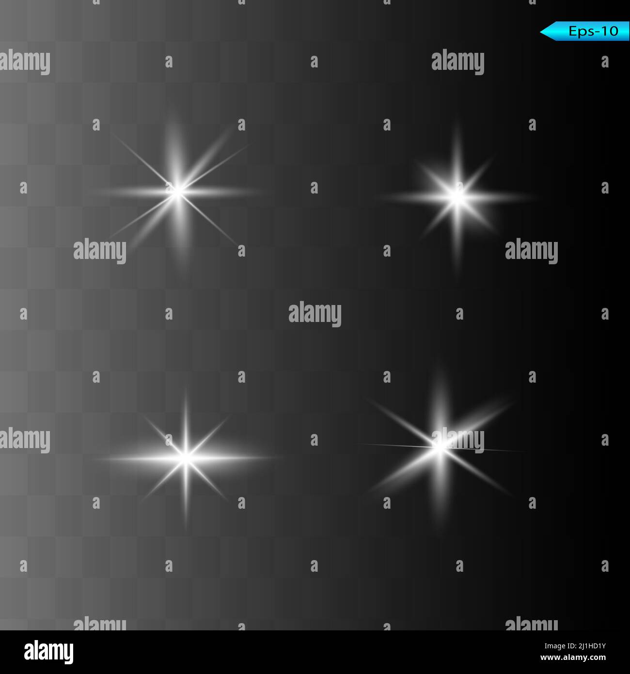 Glow isolated white light effect, lens flare Stock Vector Image & Art - Alamy