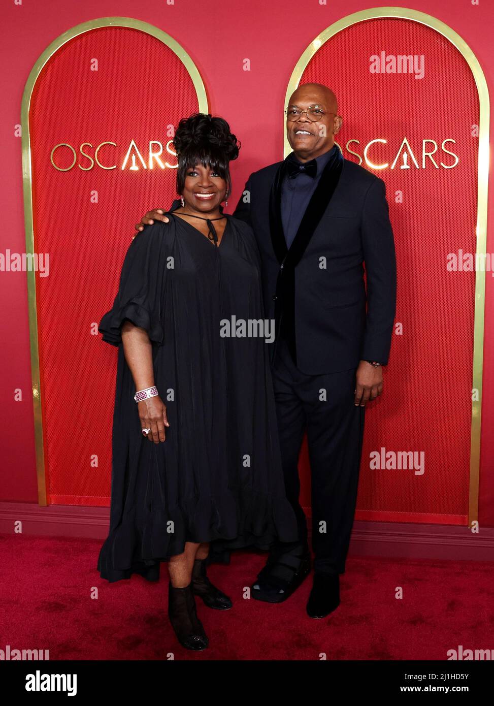 Actor samuel jackson wife latanya hi-res stock photography and images ...