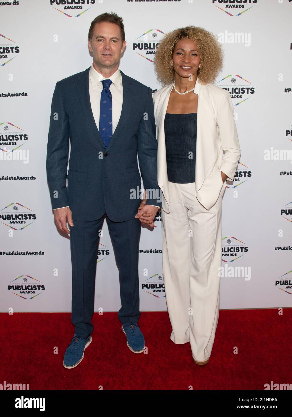 March 25, 2022, Beverly Hills, California, USA: Garret Dillahunt and ...