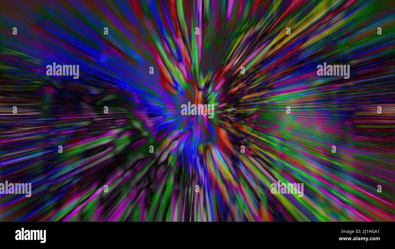 An abstract iridescent burst background image Stock Photo - Alamy