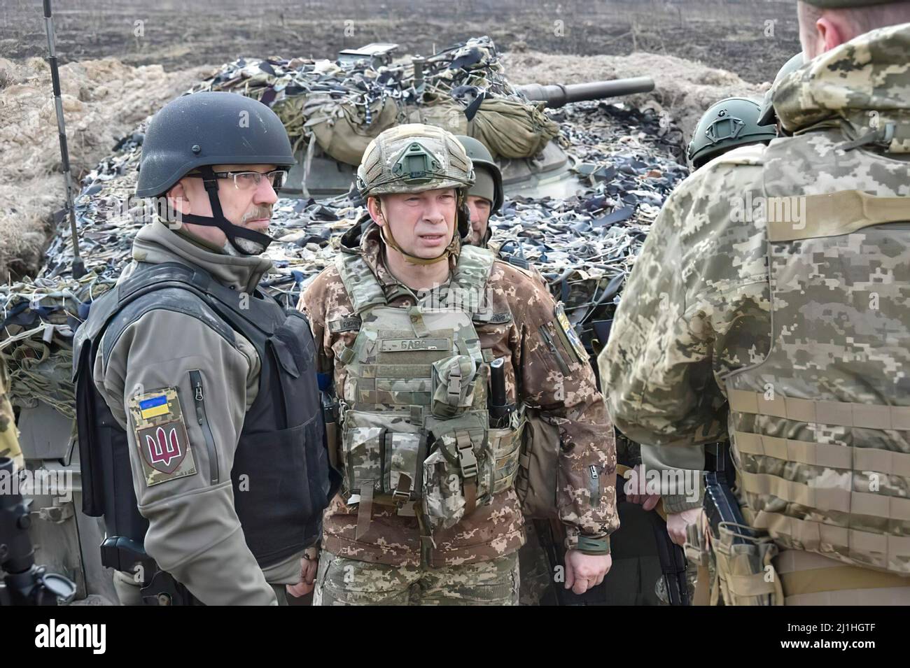 The Minister of Defense of Ukraine - Colonel-General Oleksandr Syrsky ...