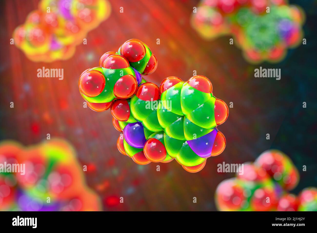 LSD molecule, illustration Stock Photo - Alamy