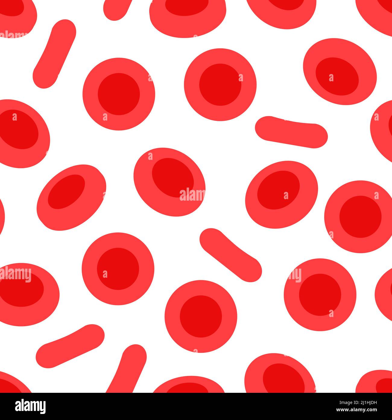 Red blood cells, illustration Stock Photo - Alamy