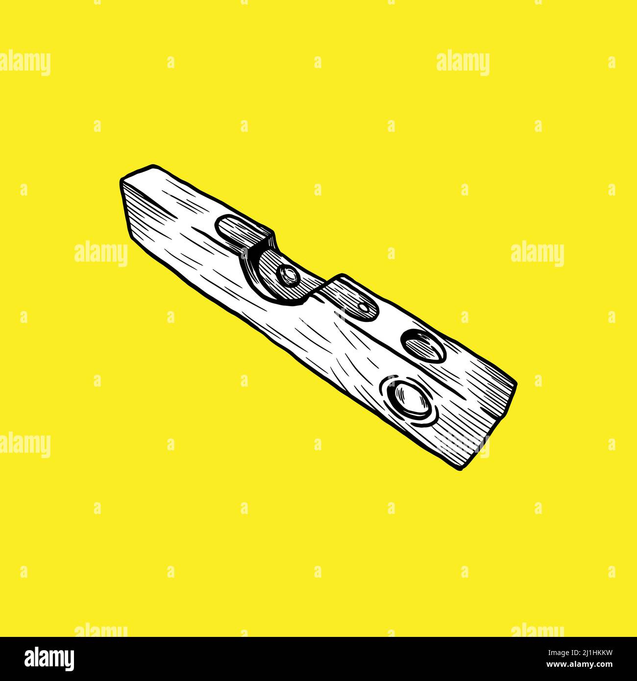 Spirit Level Icon, Sketch and Vintage style Stock Vector Image & Art ...