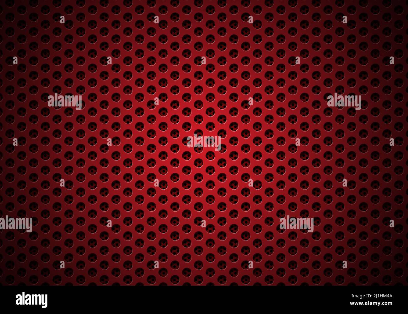 Perforated metal background pattern ( red Stock Photo - Alamy