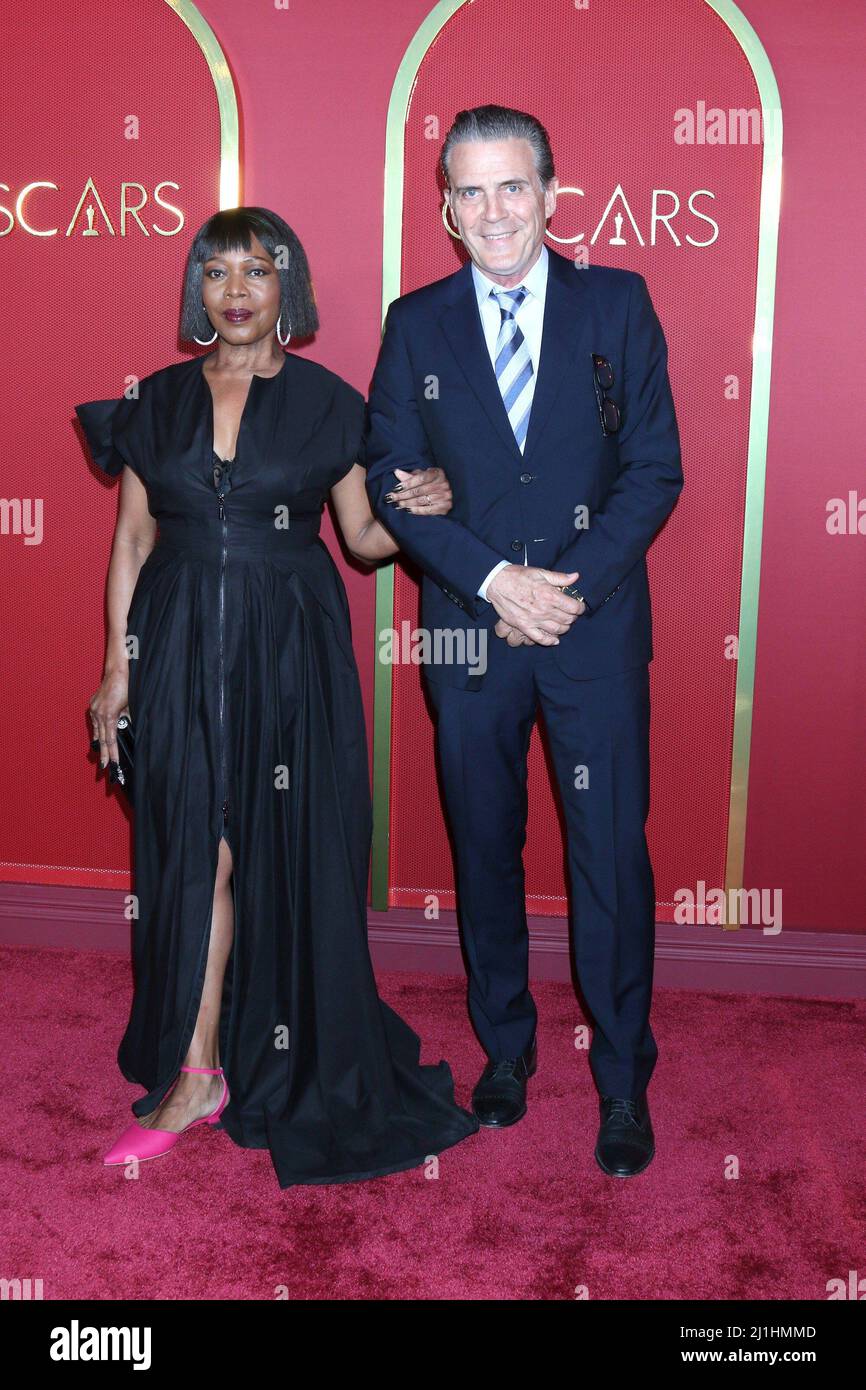Los Angeles, USA. 25th Mar, 2022. Alfre Woodard, Roderick Spencer at ...