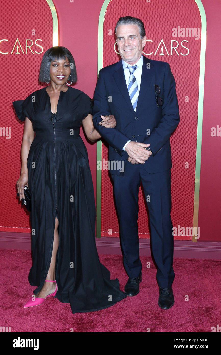 Los Angeles, USA. 25th Mar, 2022. Alfre Woodard, Roderick Spencer at ...
