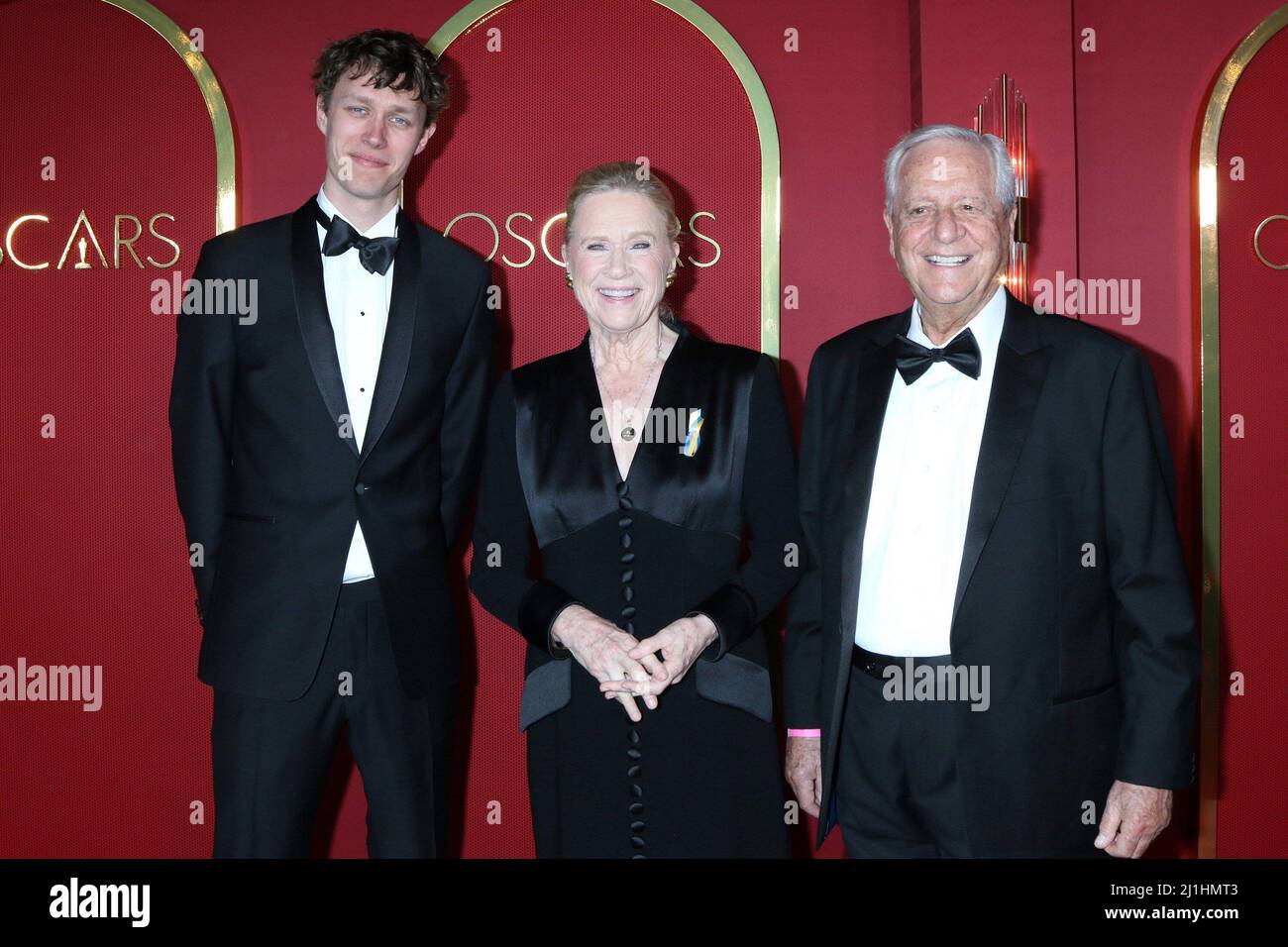 Los Angeles, USA. 25th Mar, 2022. Halfdan Ullmann Tondel, Liv Ullmann ...