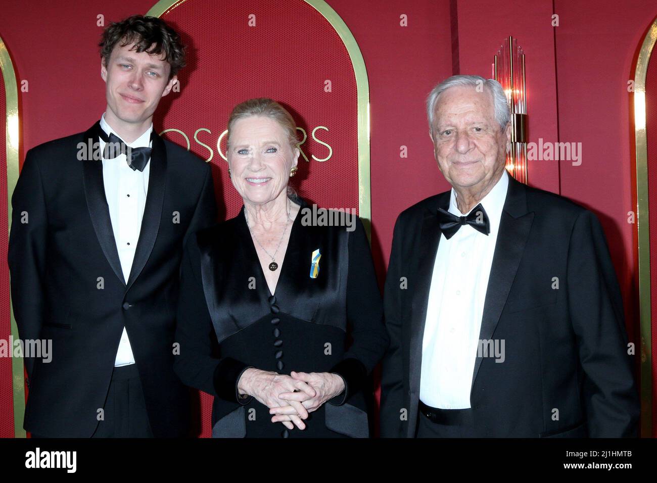 Los Angeles, USA. 25th Mar, 2022. Halfdan Ullmann Tondel, Liv Ullmann ...