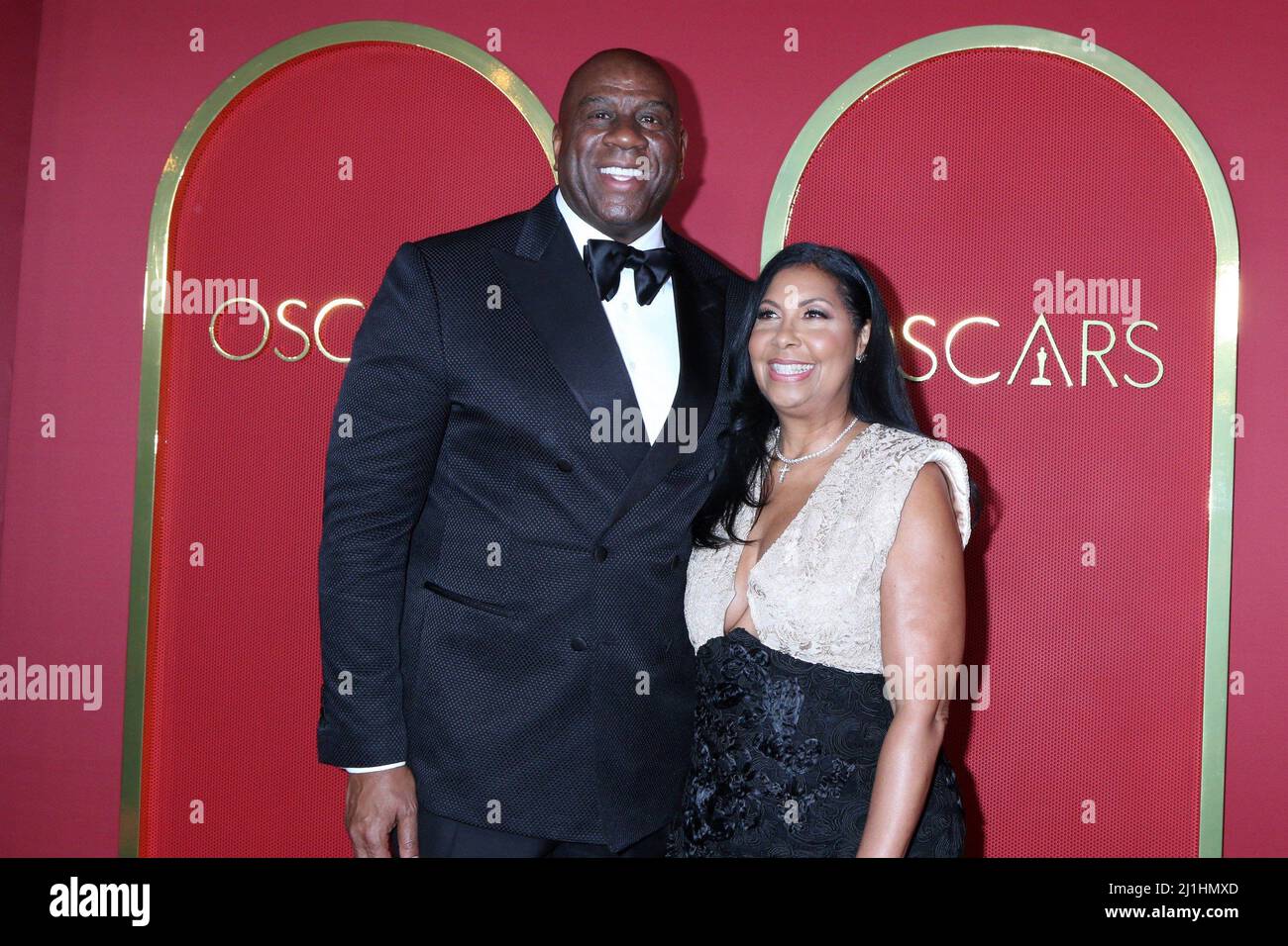 Los Angeles, USA. 25th Mar, 2022. Magic Johnson, Cookie Johnson at ...