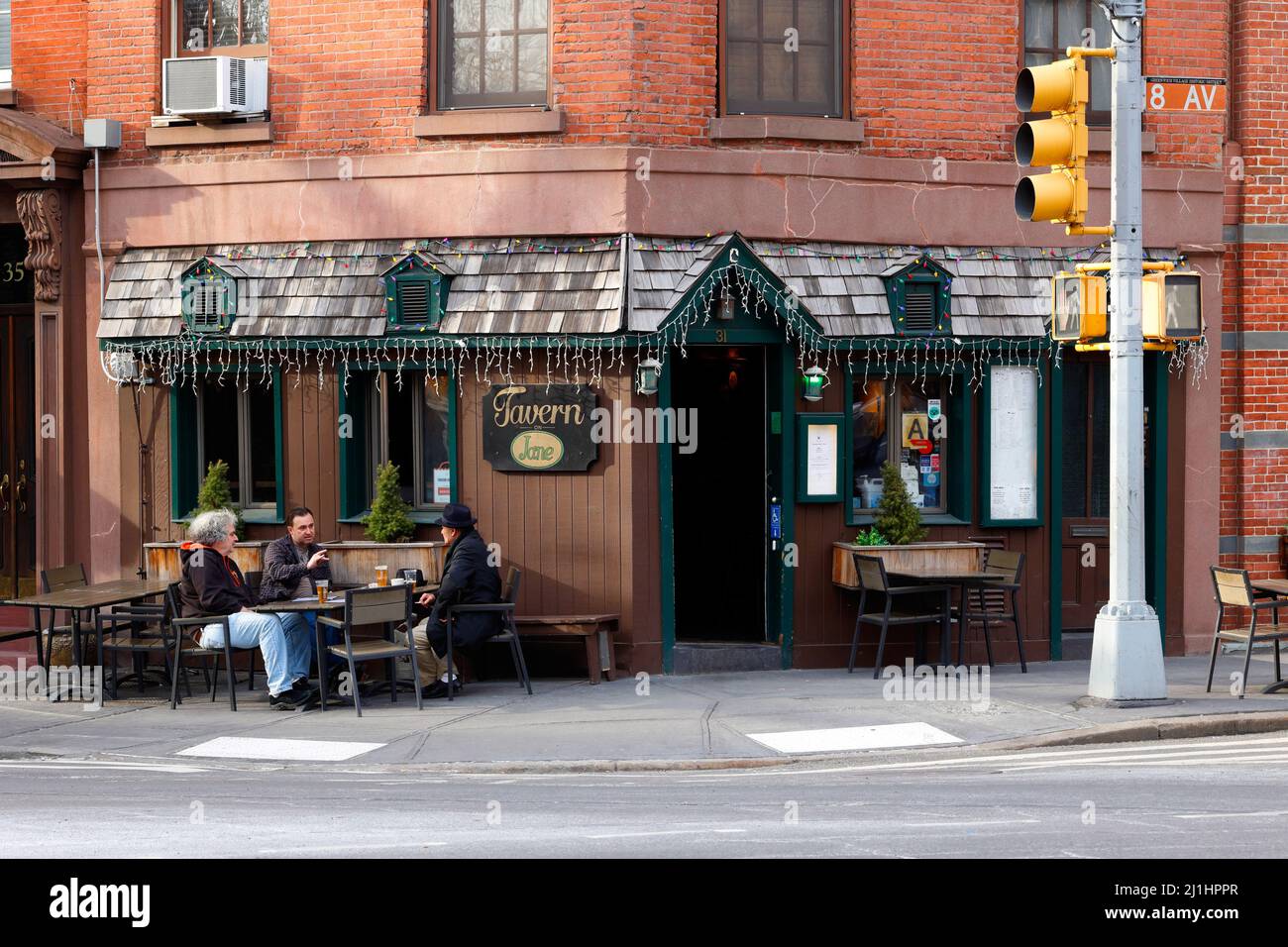 Tavern on Jane, 31 8th Ave, New York, NYC storefront photo of a bar and ...