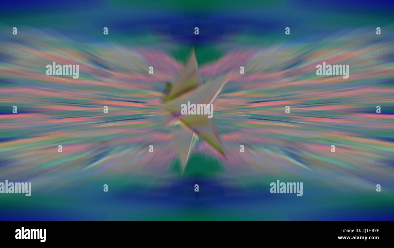 An abstract 3d glitch art burst background image Stock Photo - Alamy