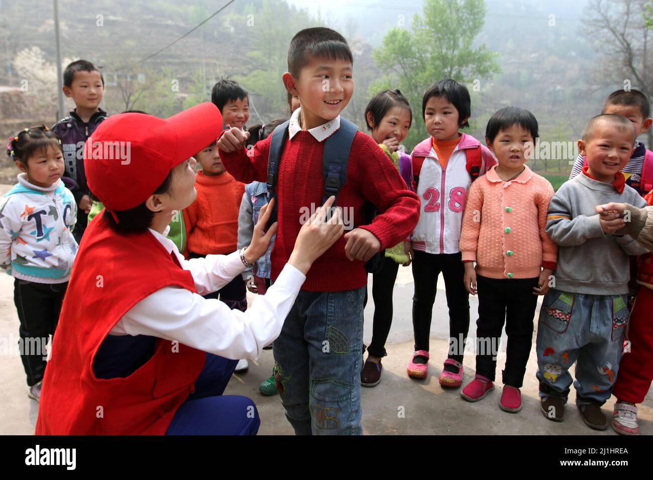 Elementary school children Stock Photo - Alamy