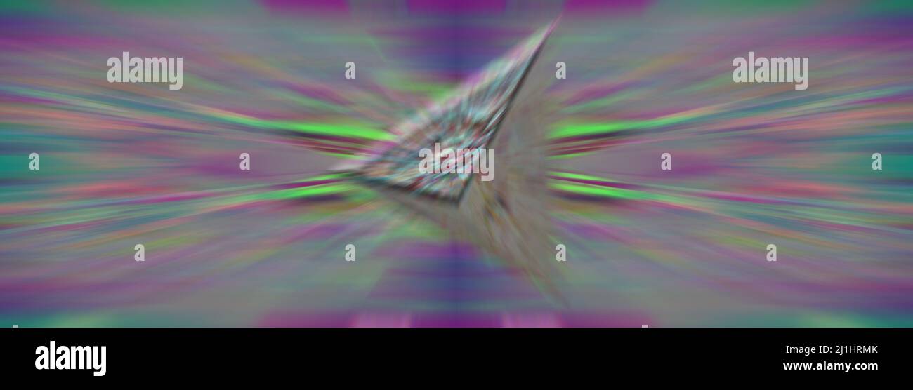 An abstract 3d glitch art burst background image Stock Photo - Alamy