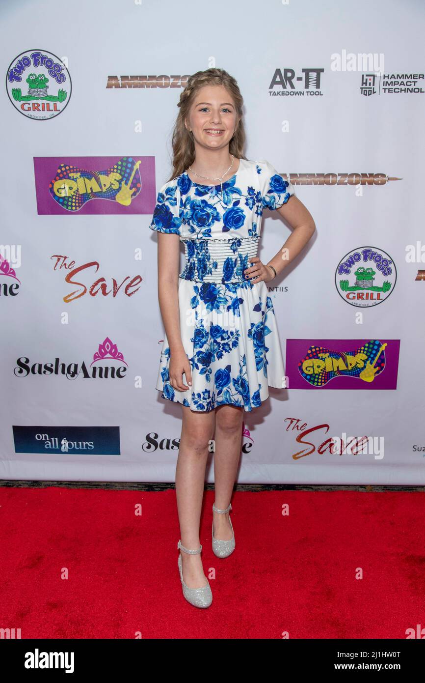 California, USA. 25th Mar, 2022. Brylee Thomas attends Suzanne ...