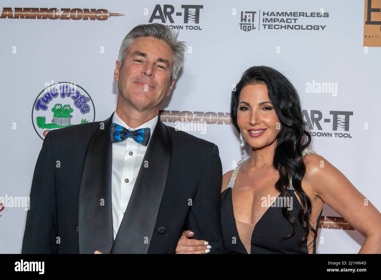 California, USA. 25th Mar, 2022. Chief Denney, Donna Petracca attend ...