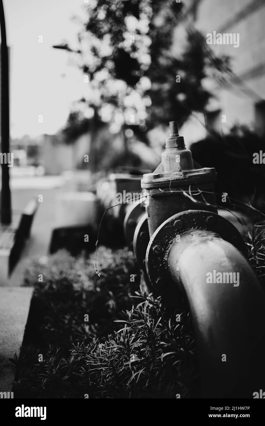 Junction pipe Black and White Stock Photos & Images - Alamy