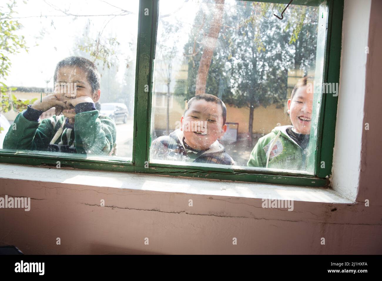 Rural primary school pupils Stock Photo - Alamy