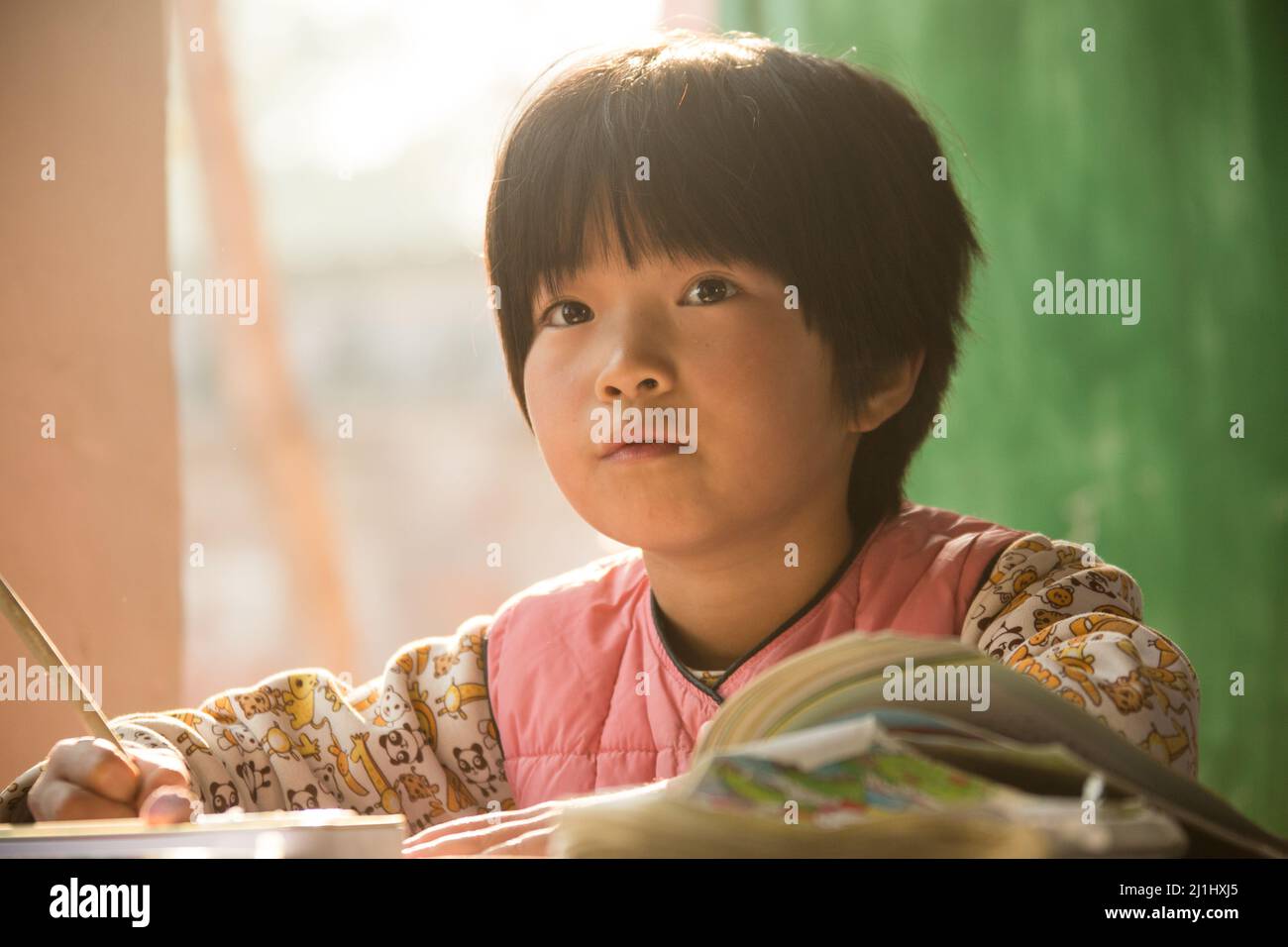 Elementary school in rural primary school girls Stock Photo - Alamy