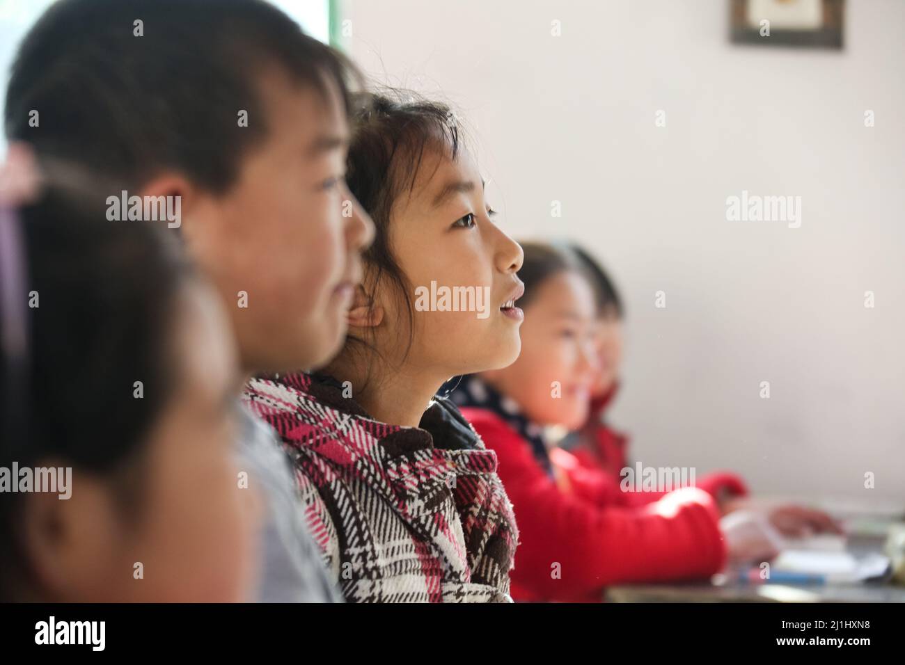 Rural primary school pupils Stock Photo - Alamy