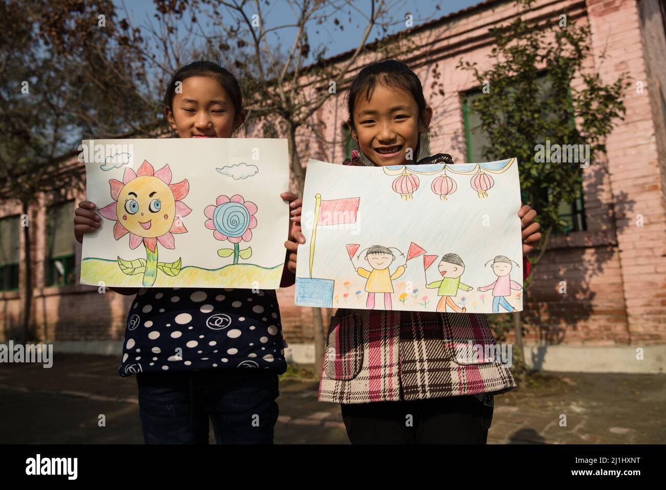 Rural primary school pupils Stock Photo - Alamy