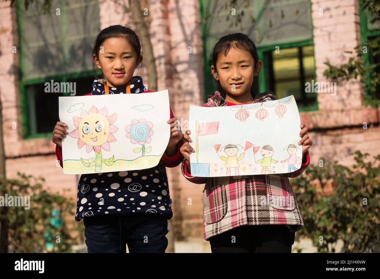 Rural primary school pupils Stock Photo - Alamy