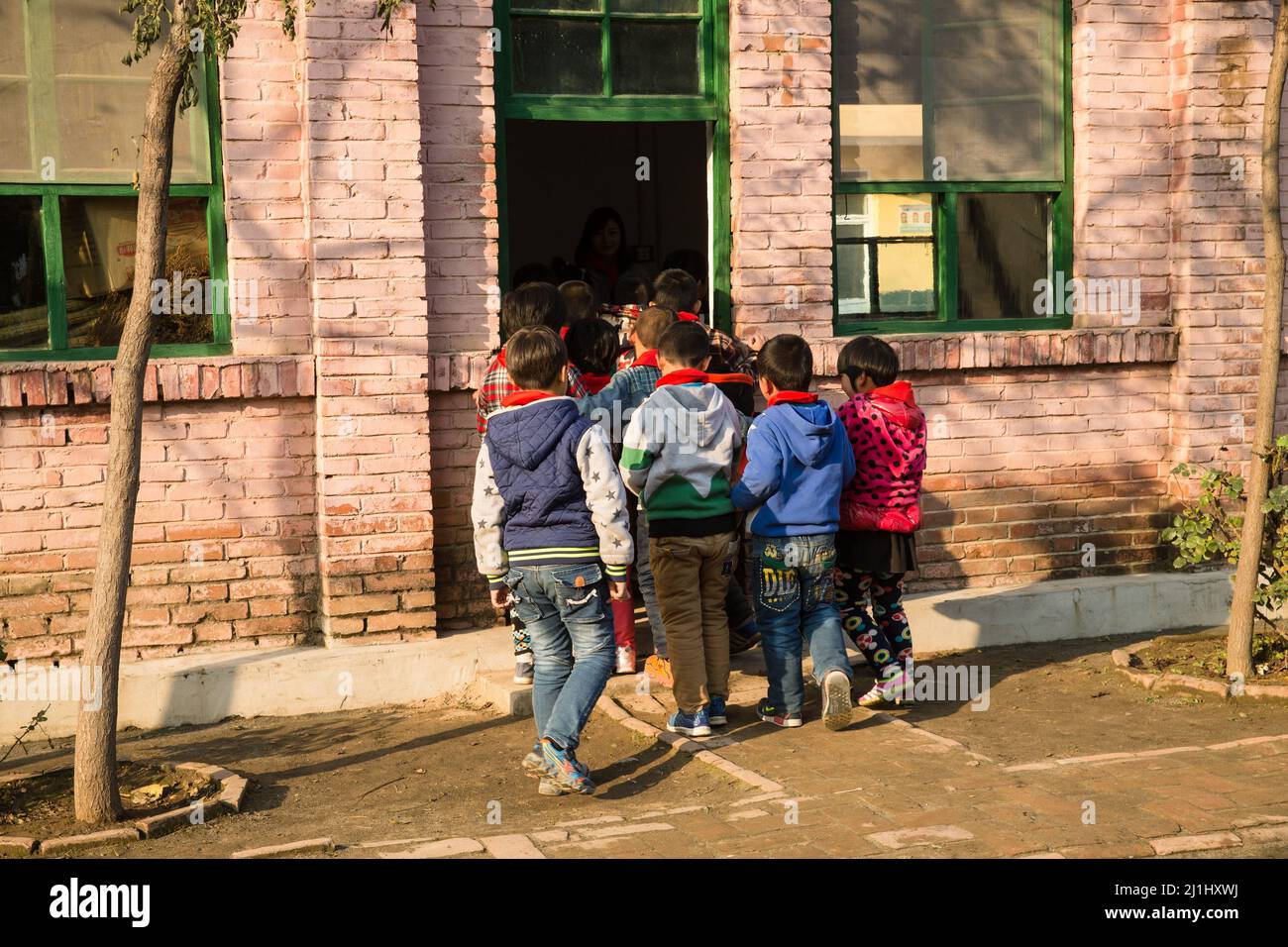 Rural primary school students in the school Stock Photo - Alamy