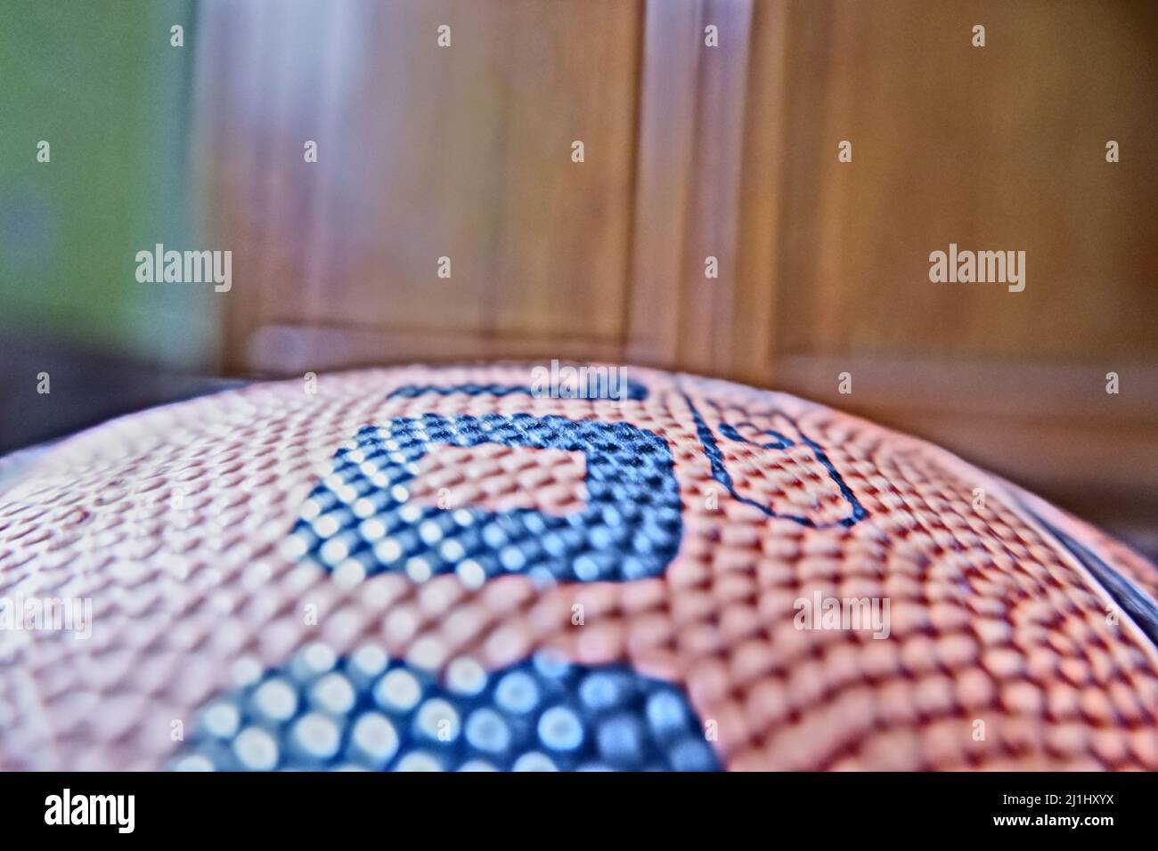 close up textured basketball detail surface Stock Photo - Alamy