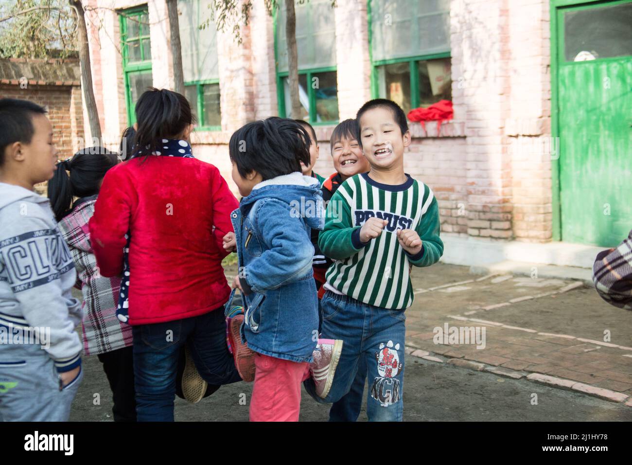 Rural primary school students in the school Stock Photo - Alamy