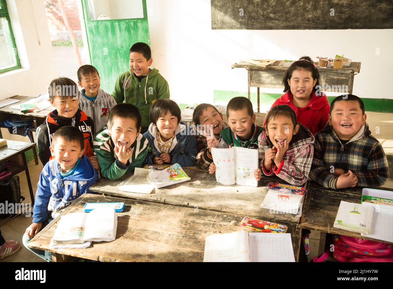 Rural primary school pupils Stock Photo - Alamy