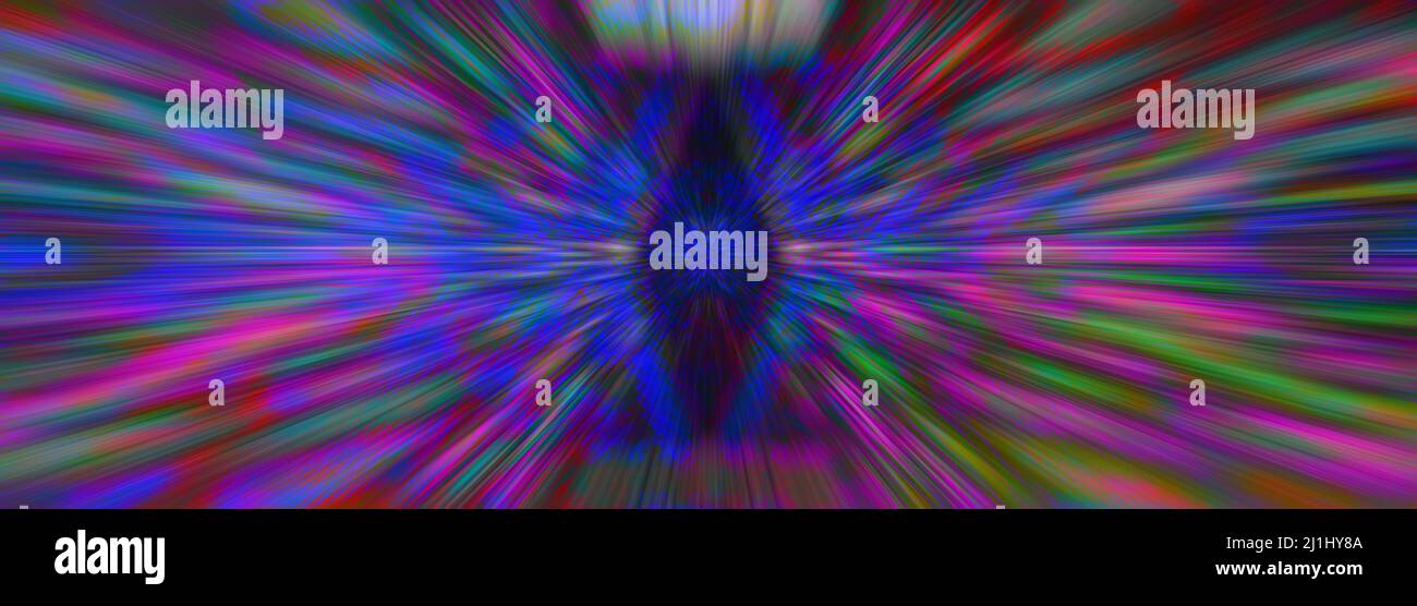 An abstract psychedelic burst background image Stock Photo - Alamy