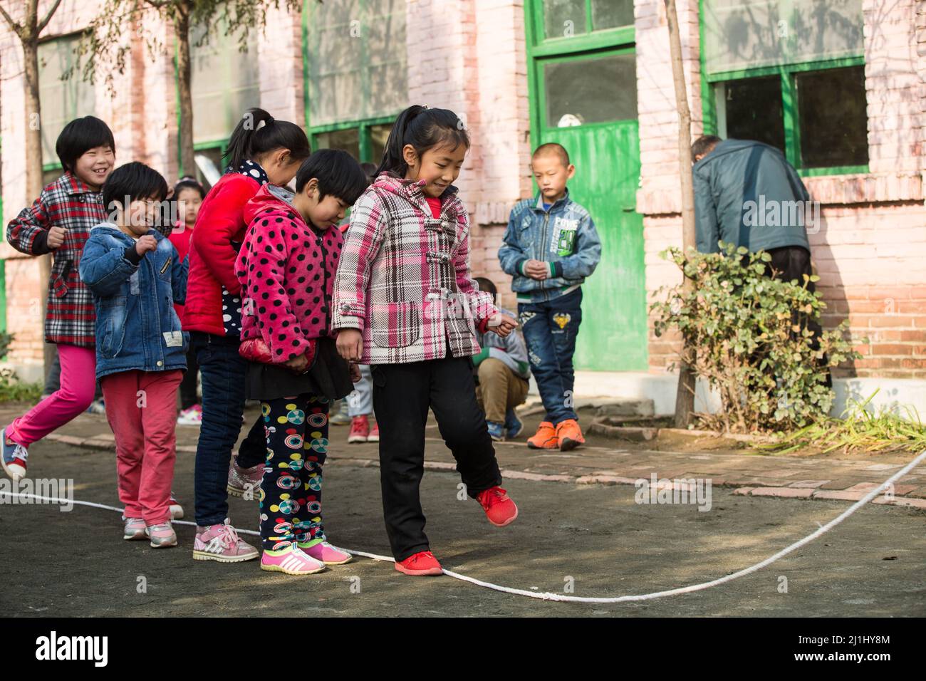 Rural primary school students in the school Stock Photo - Alamy