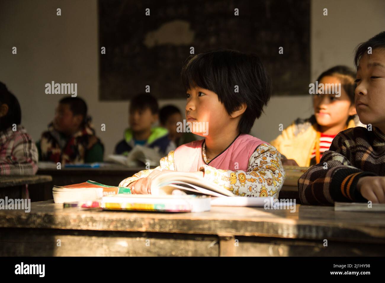 Rural primary school pupils Stock Photo - Alamy
