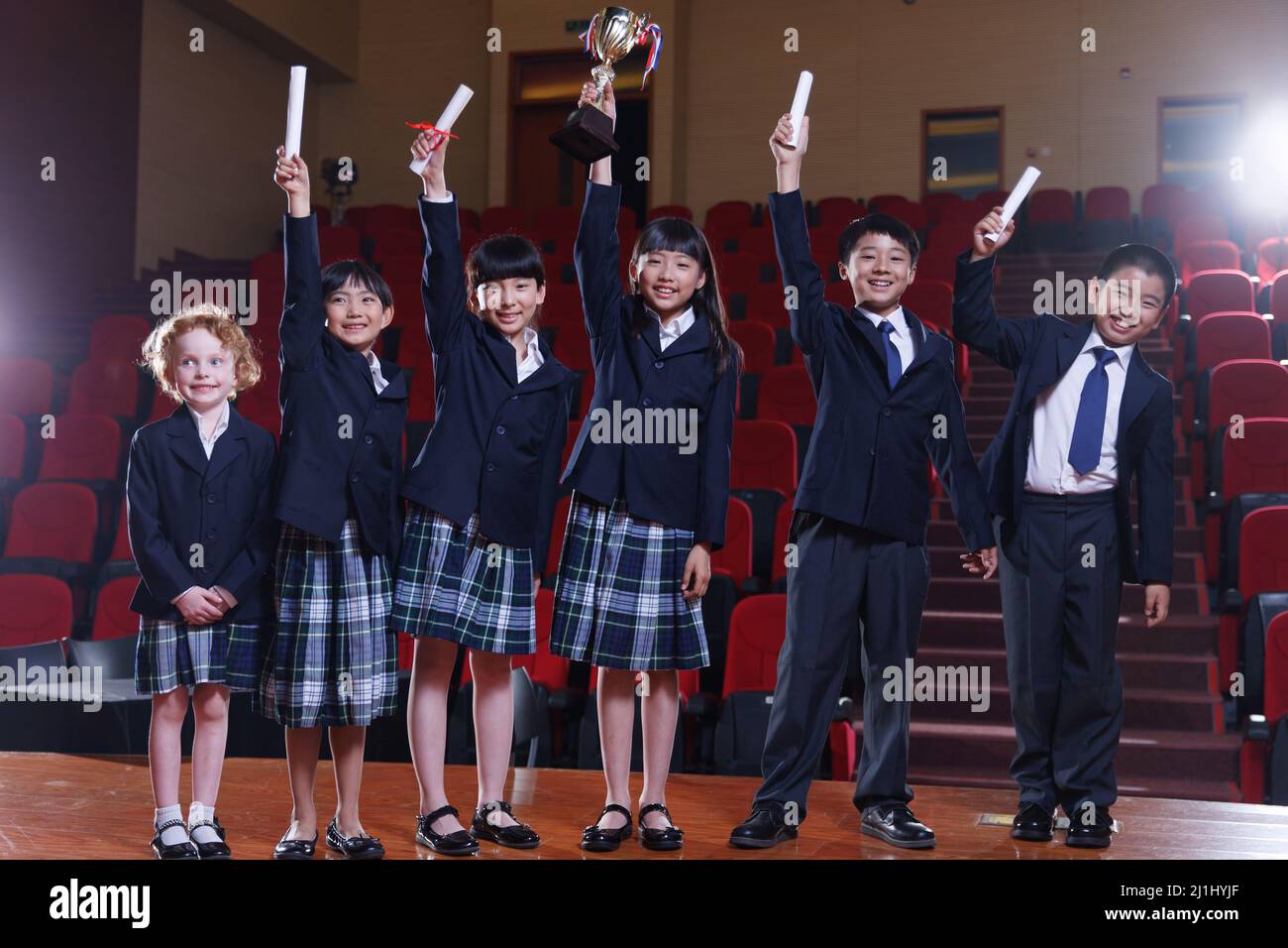 Elementary school students Stock Photo - Alamy