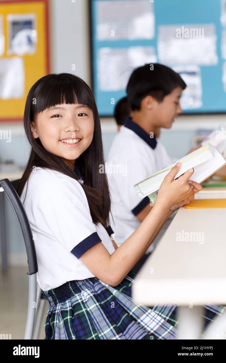 Elementary school students Stock Photo - Alamy