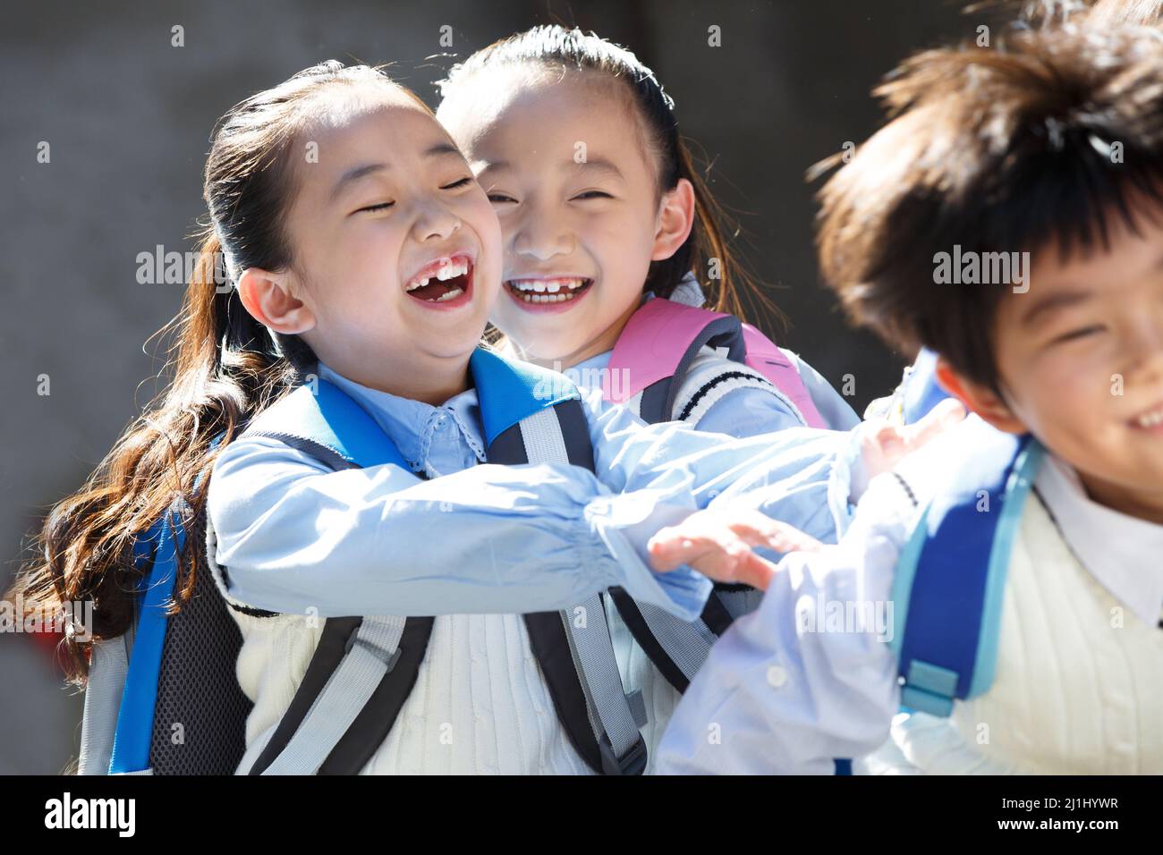 Elementary school students in class Stock Photo - Alamy