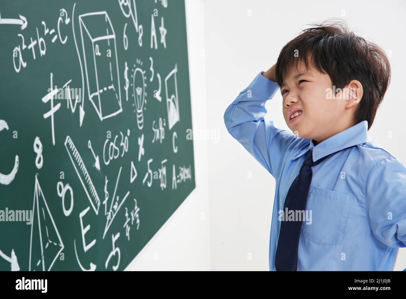 Math anxiety hi-res stock photography and images - Alamy