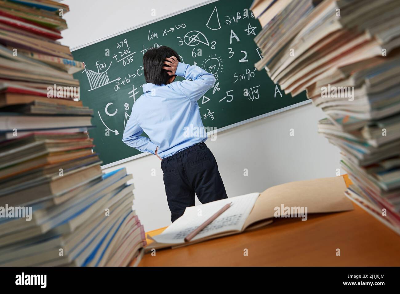 Children math difficult hi-res stock photography and images - Alamy