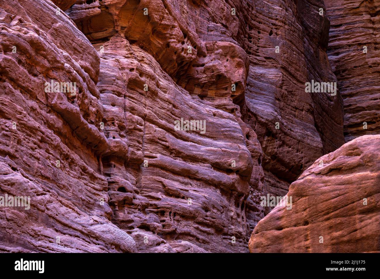 Amazing rock formations of Wadi Numeira, Jordan Stock Photo - Alamy