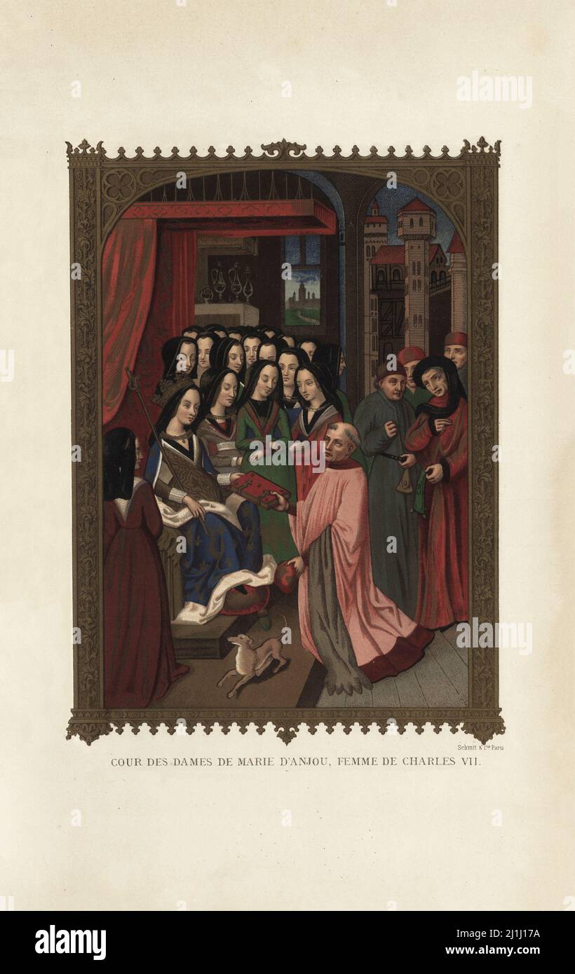 Marie of anjou wife of charles vii hi-res stock photography and images ...