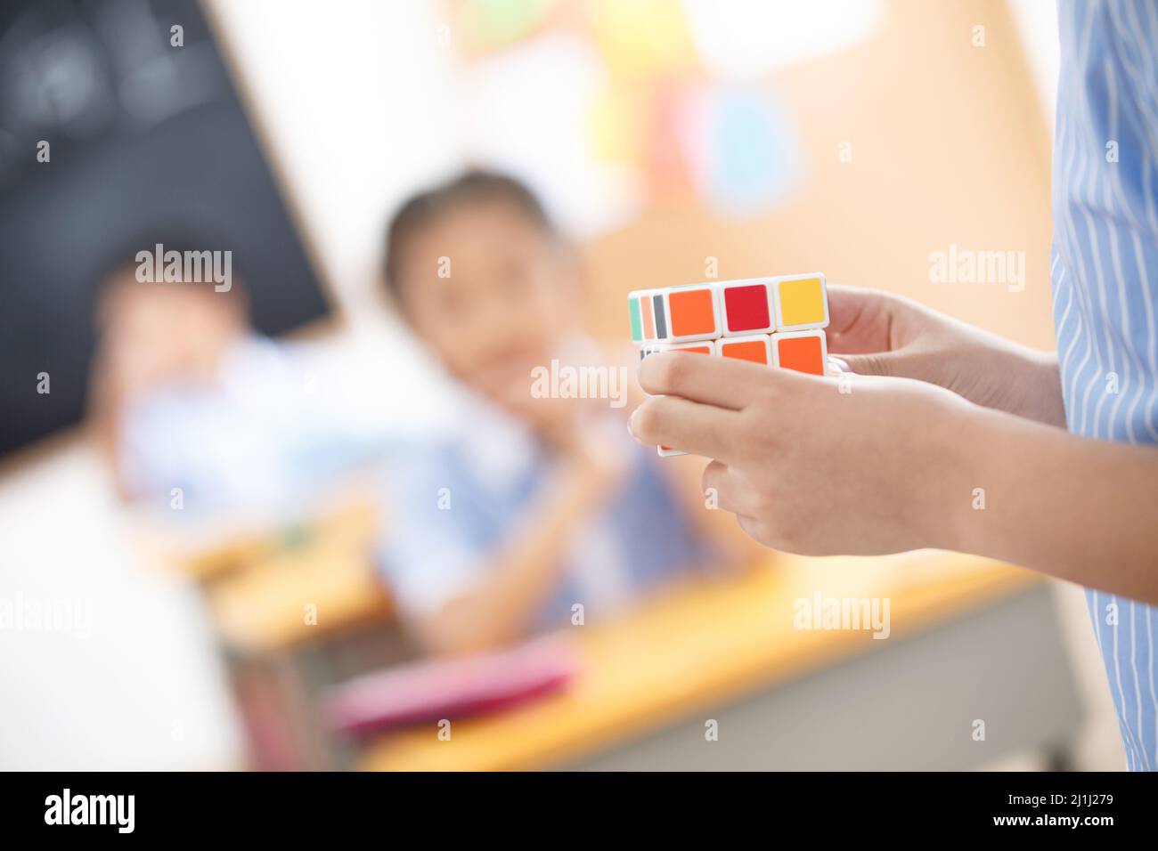 Play rubiks cube hi-res stock photography and images - Alamy